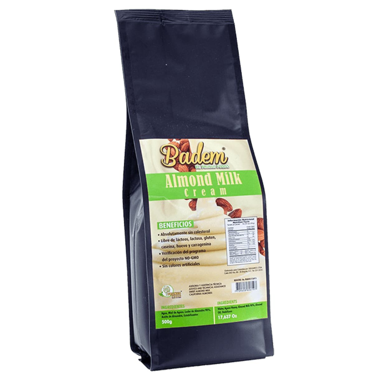 Crema de leche de Almendras | Badem | Alimentos Sostenibles