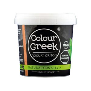 Colour Greek | Yogurt Griego Natural con Stevia
